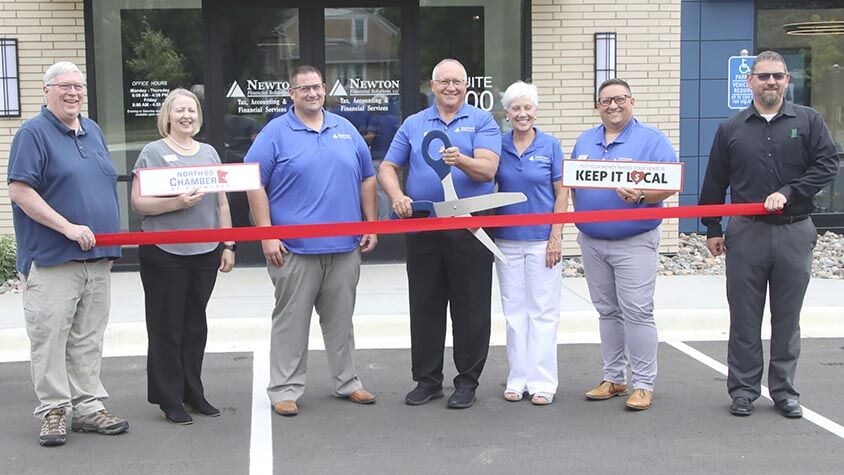 Newton Financial celebrates ribbon cutting | News | isanti ...