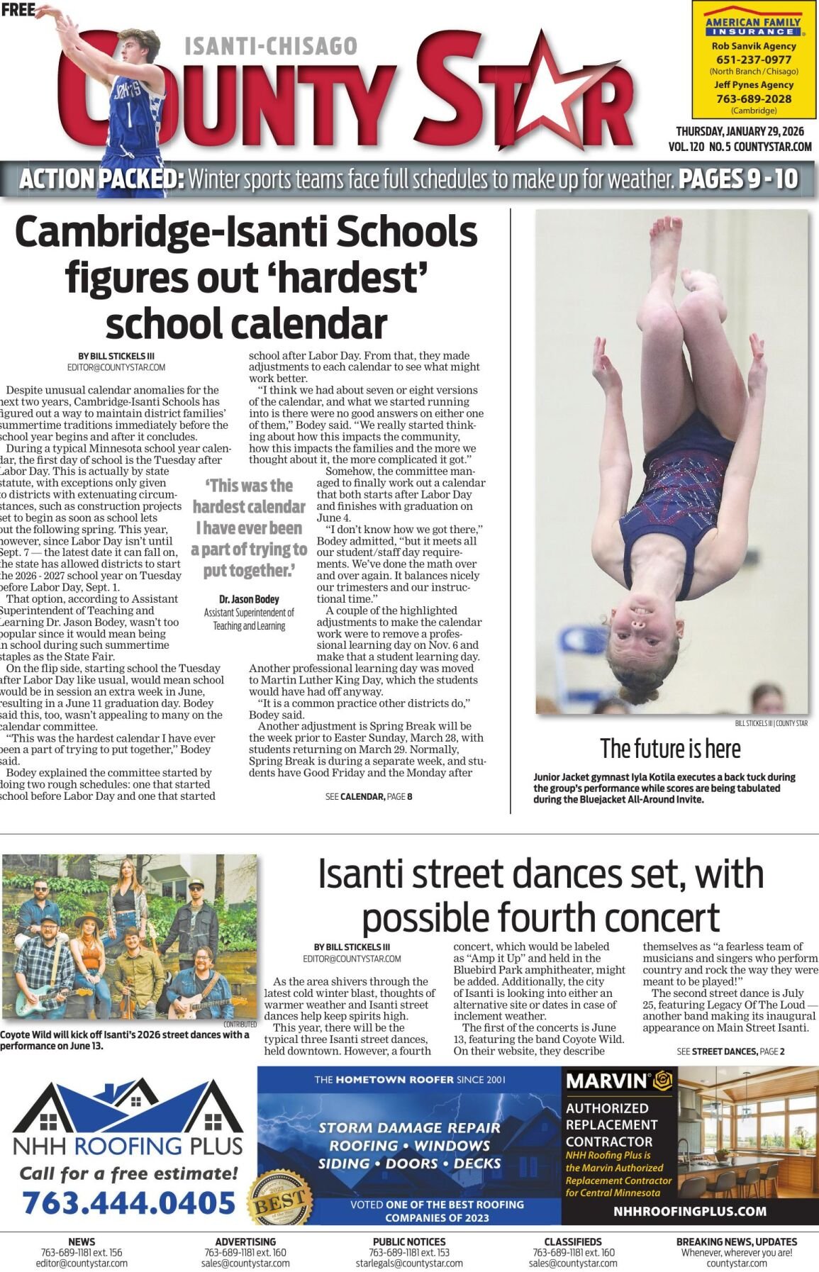 Isanti-Chisago County Star January 29, 2026 e-edition | E-Edition ...