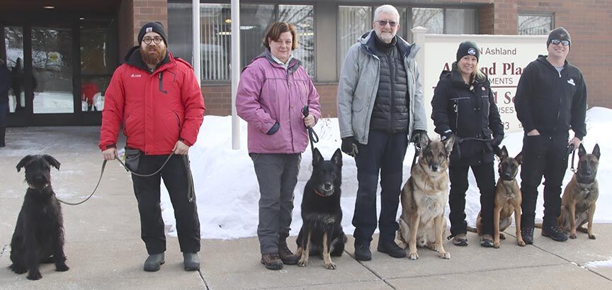HIDE AND SEEK: Volunteer search and rescue organization trains dogs in ...