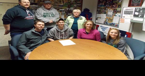 Cambridge-Isanti High School senior Parker Brown signs swim scholarship ...