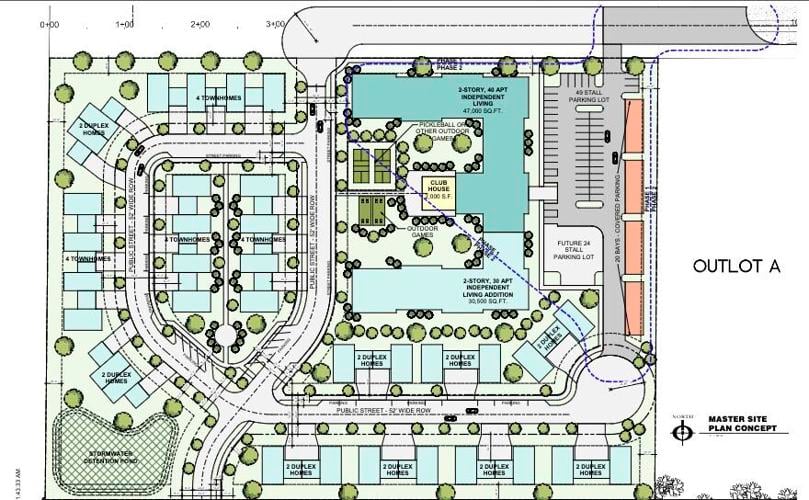 New senior living development proposed for west end of North Branch ...