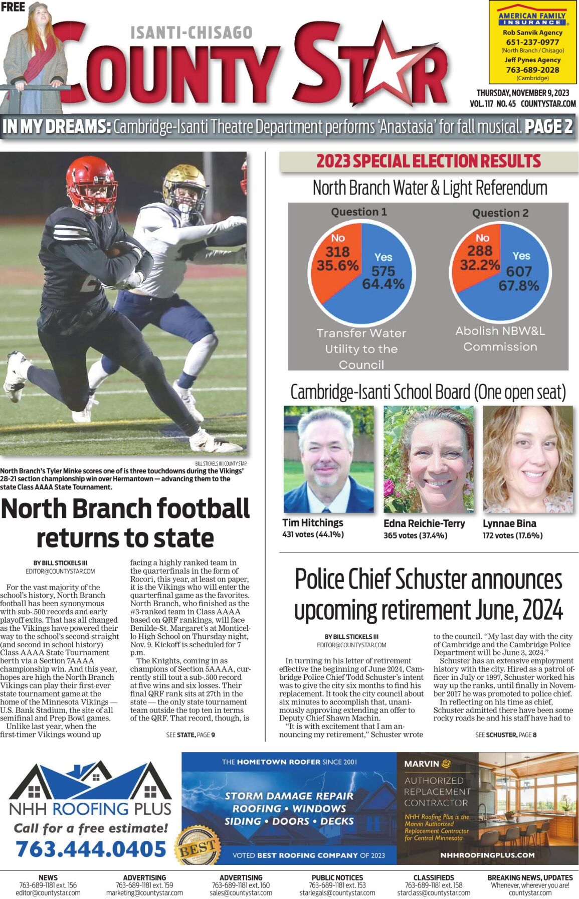 Isanti-Chisago County Star November 9, 2023 e-edition | E-Edition ...