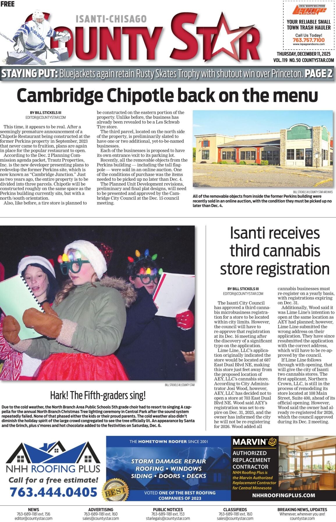 Isanti-Chisago County Star December 11, 2025 e-edition | E-Edition ...