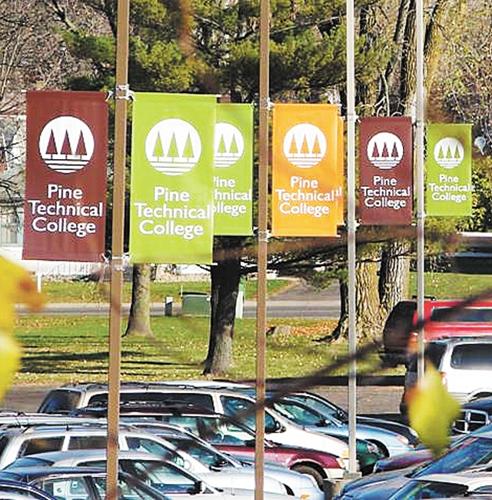 Pine Technical College proudly flies new banners | | isanti ...