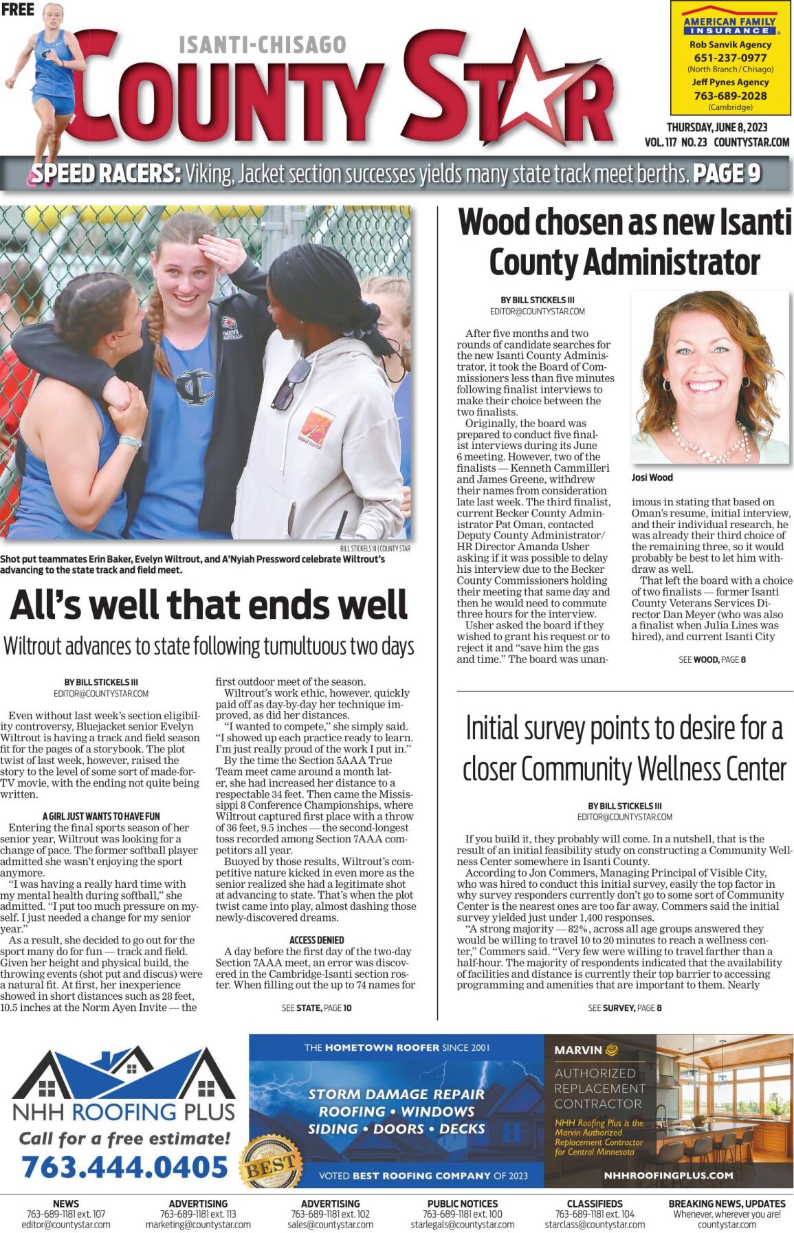 Isanti-Chisago County Star June 8, 2023 e-edition | E-Edition | isanti ...
