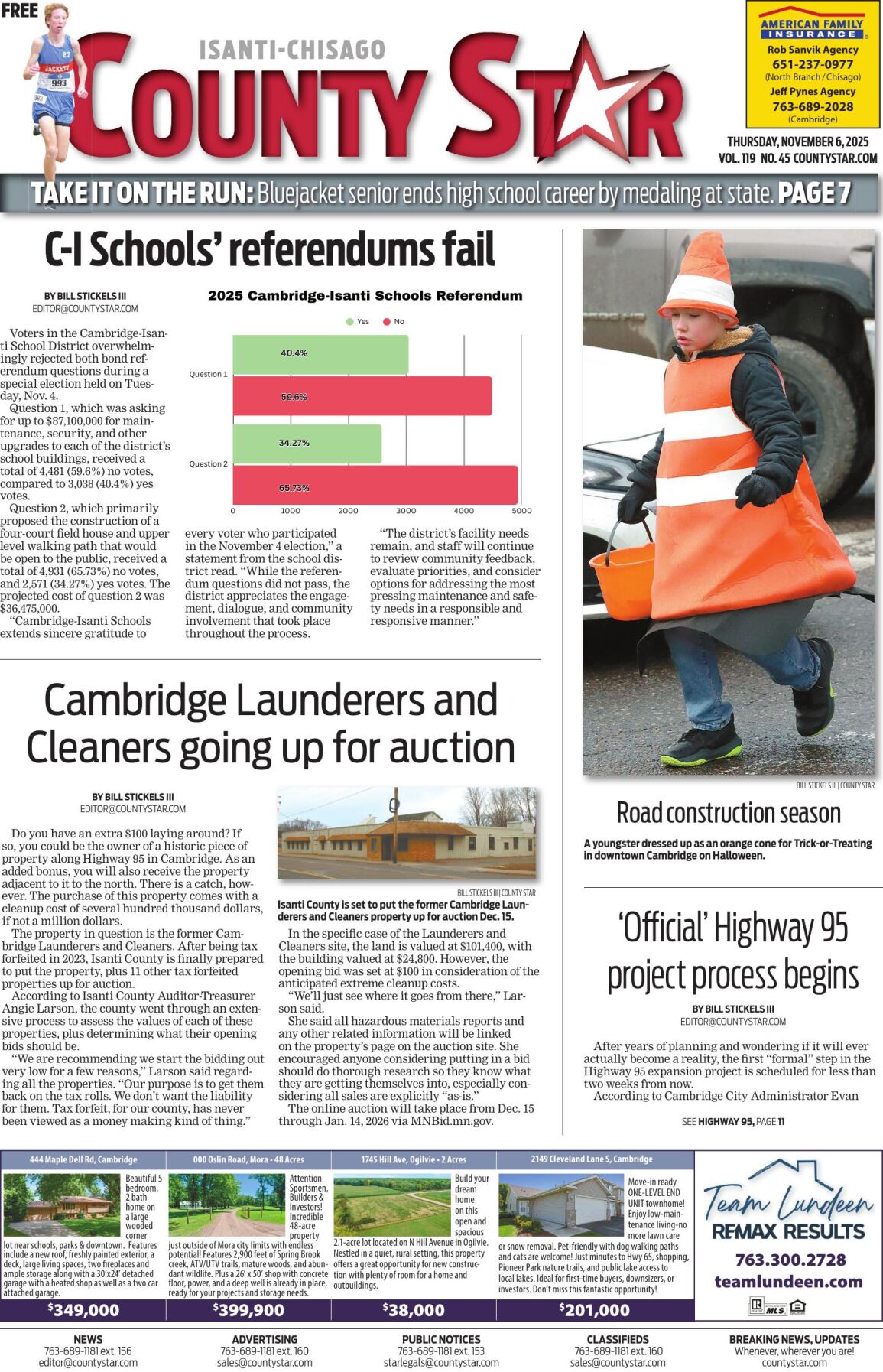 Isanti-Chisago County Star November 6, 2025 e-edition | E-Edition ...