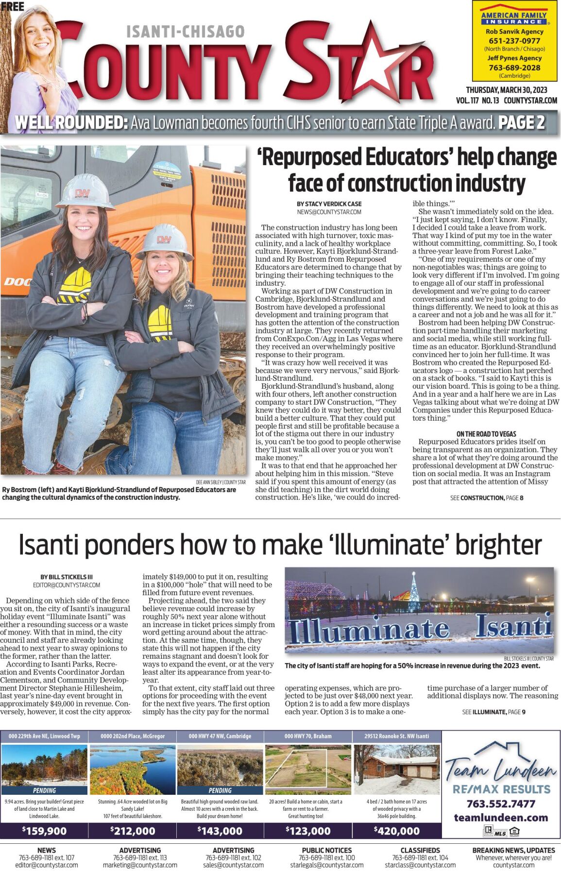 Isanti-Chisago County Star March 30, 2023 e-edition | E-Edition ...