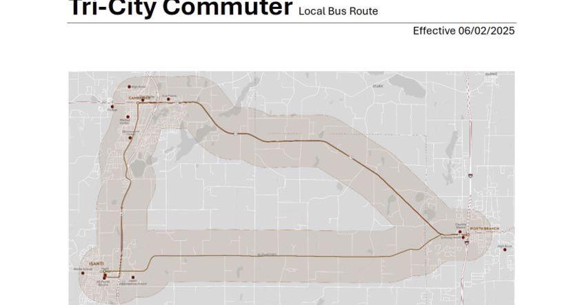 Arrowhead Transit launches ‘RideSmart 2025’ | News | isanti ...