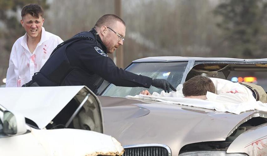 Braham High School holds mock crash ahead of prom | News | isanti ...