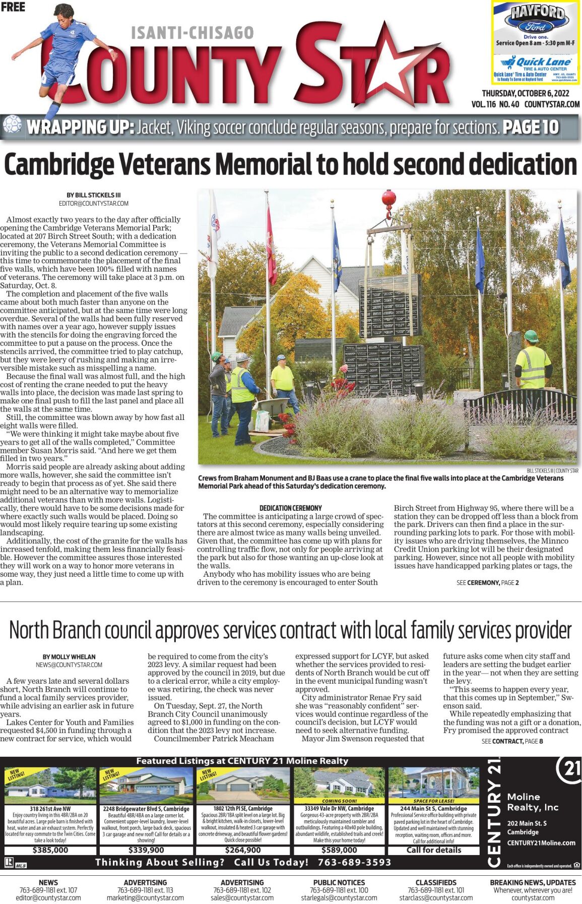 Isanti-Chisago County Star October 6, 2022 e-edition | E-Edition ...