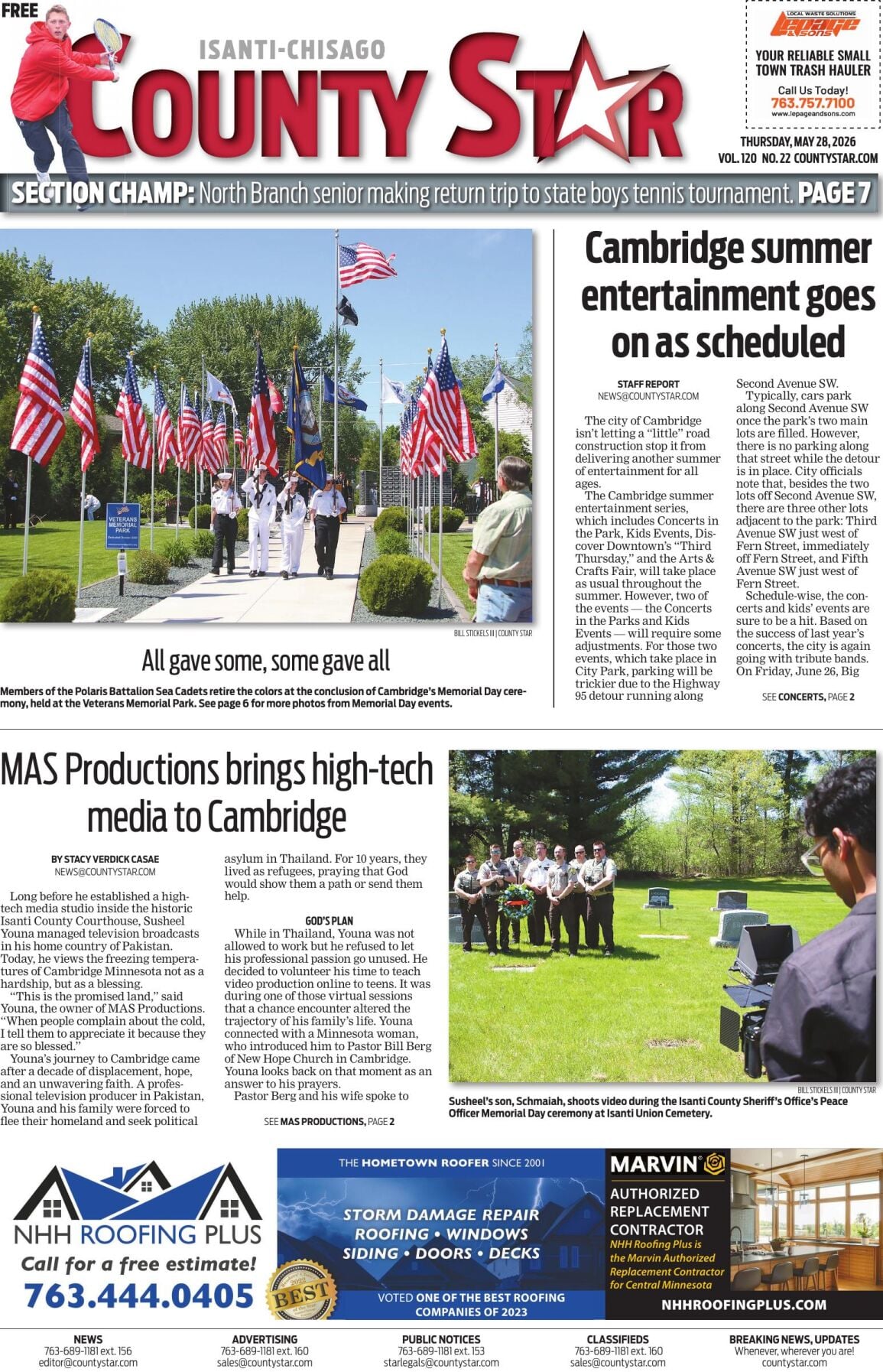 Isanti-Chisago County Star May 28, 2026 e-edition | E-Edition | isanti ...