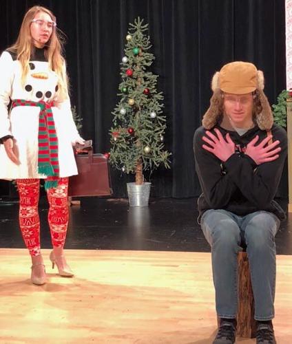 Looking for love in ugly sweaters: North Branch play parodies holiday ...