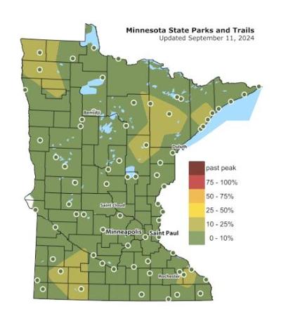 Minnesota DNR shares what to expect for 2024 fall colors | Outdoors ...