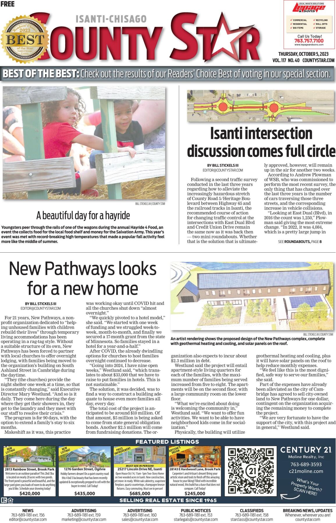 Isanti-Chisago County Star October 5, 2023 e-edition | E-Edition ...