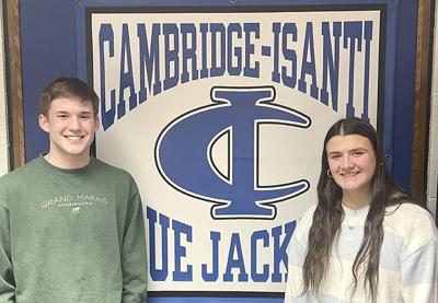 Baker, Dee named Cambridge-Isanti ‘Triple A’ recipients | News | isanti ...