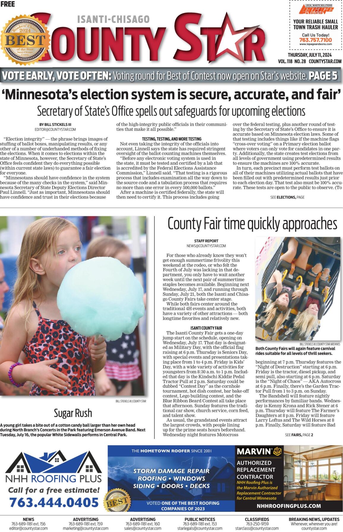 Isanti-Chisago County Star July 11, 2024 e-edition | E-Edition | isanti ...
