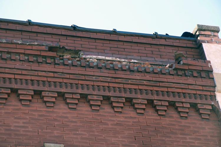 Falling bricks causes Main Street to be partially blocked off | News ...