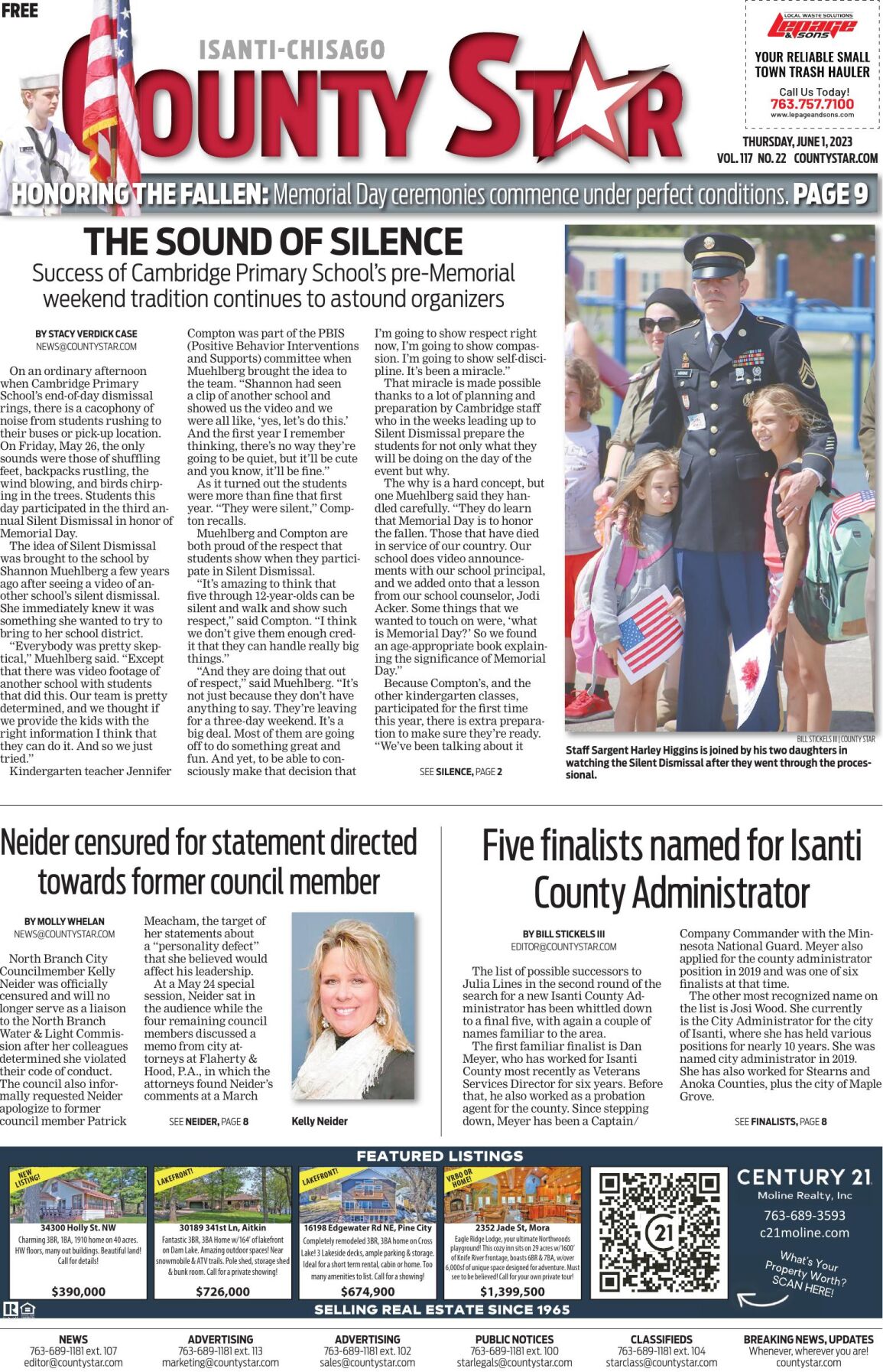 Isanti-Chisago County Star June 1, 2023 e-edition | E-Edition | isanti ...