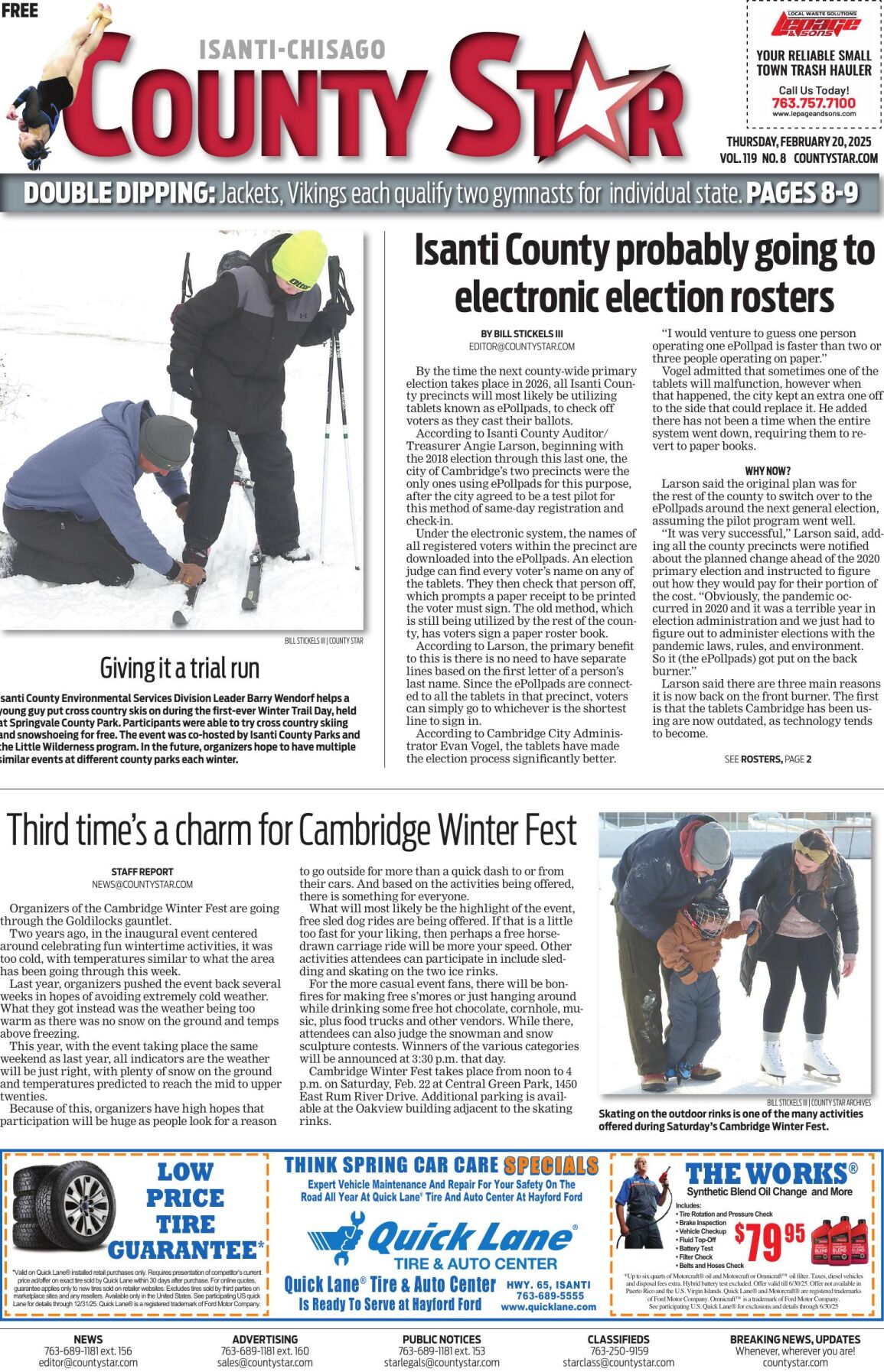 Isanti-Chisago County Star February 20, 2025 e-edition | E-Edition ...