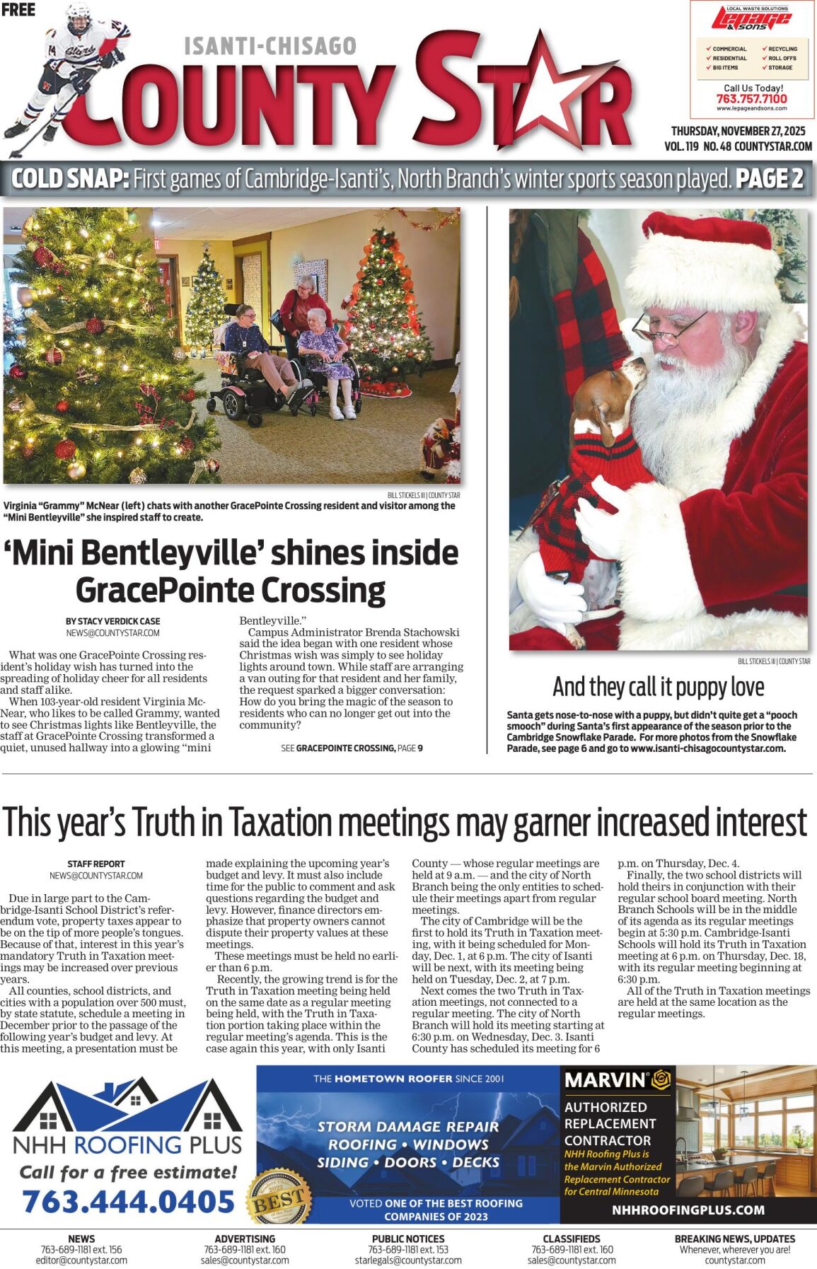 Isanti-Chisago County Star November 27, 2025 e-edition | E-Edition ...