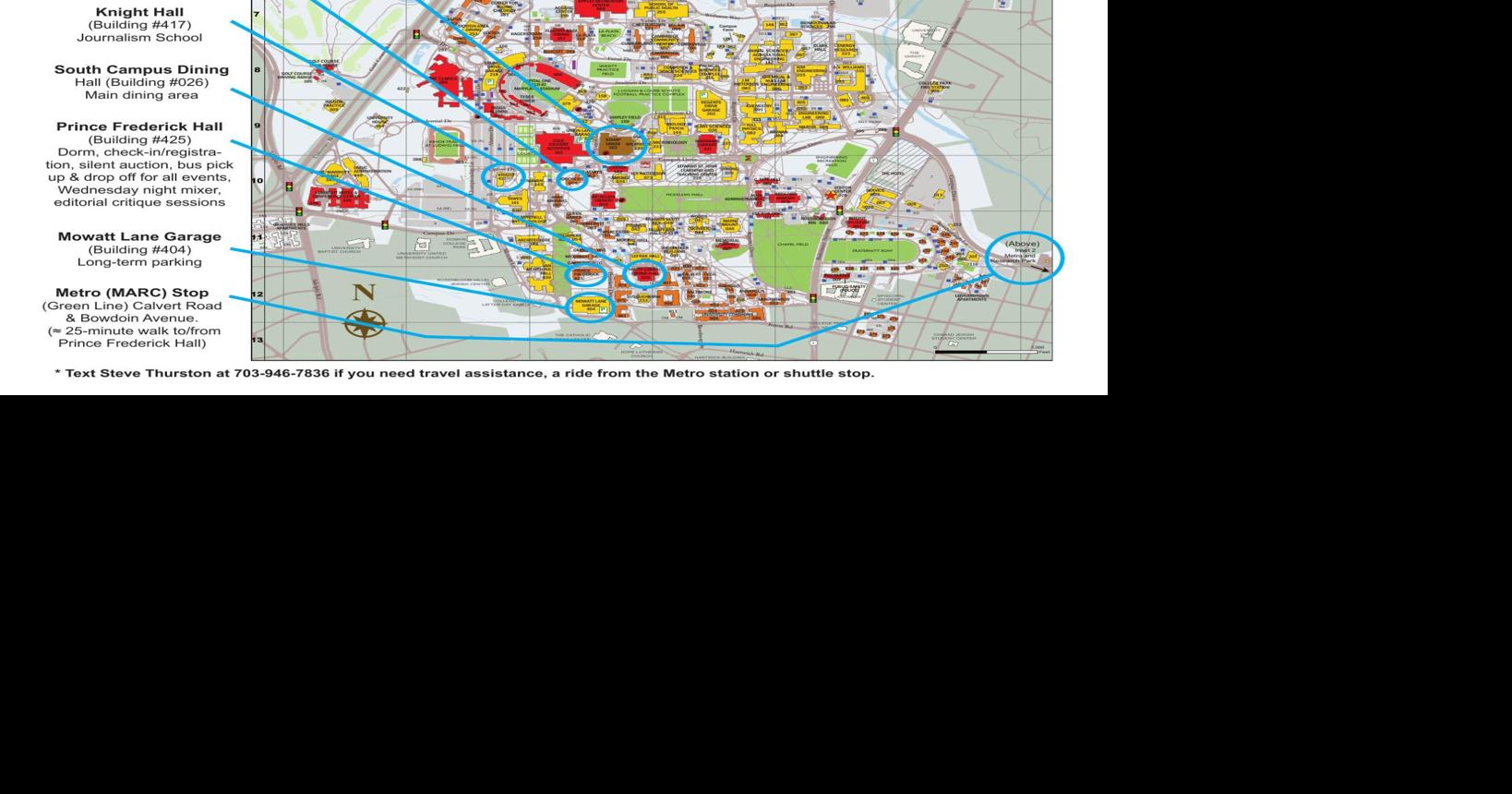 University of Maryland - College Park Map | | iswne.org