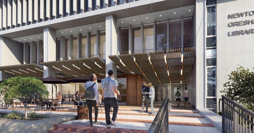 SHSU to start new chapter with renovated Newton Gresham Library | News ...