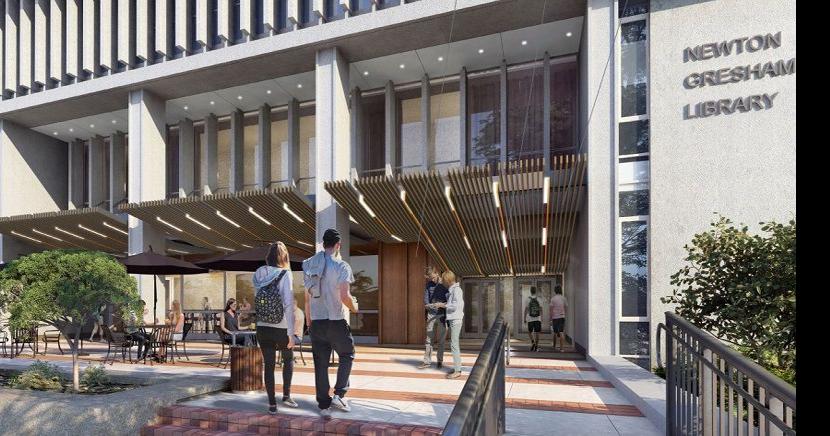SHSU to start new chapter with renovated Newton Gresham Library | News ...