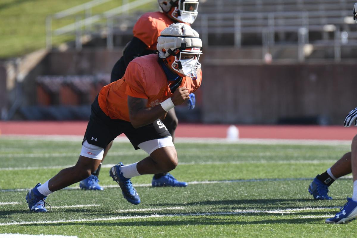 IN PHOTOS: SHSU football's first padded practice of fall | Multimedia ...