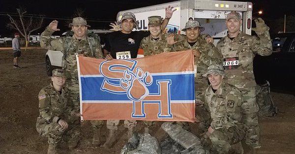 SHSU ROTC students run in marathon honoring prisoners of World War II ...