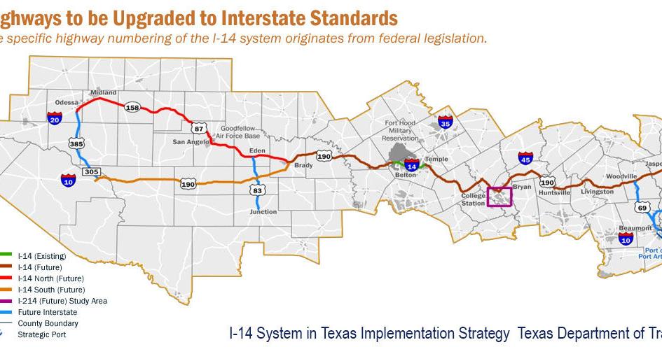 TxDOT begins the I14 Central Texas Corridor study | News | itemonline.com