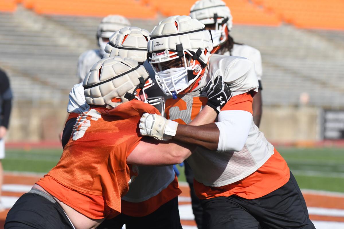 IN PHOTOS: SHSU football's first padded practice of fall | Multimedia ...