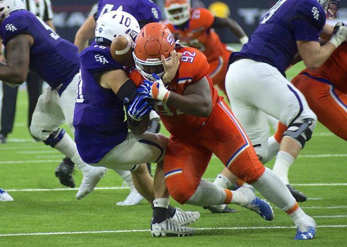 Bearkat defensive line will need to dial the pressure up Saturday | Sam ...