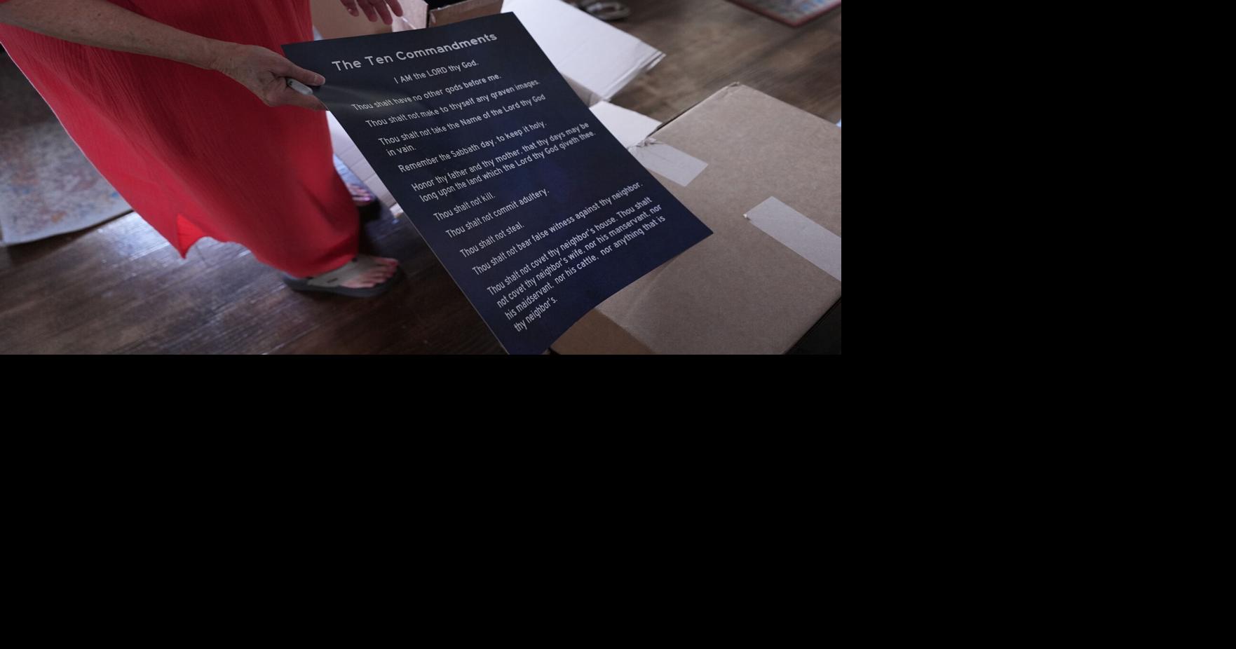 What to know about the Ten Commandments going up in public school ...