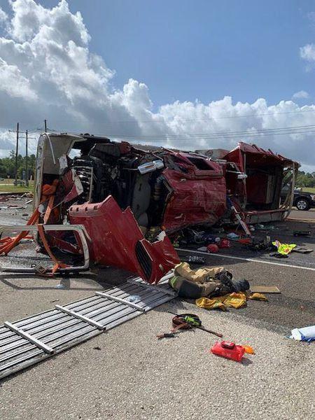 Firefighters released from hospital after wreck | Local News ...