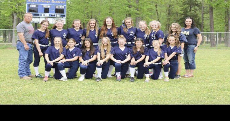 Alpha Omega junior high softball team goes undefeated, wins third ...