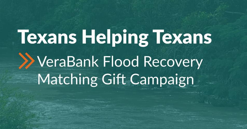 VeraBank launches Flood Recovery Matching Gift Campaign | News ...
