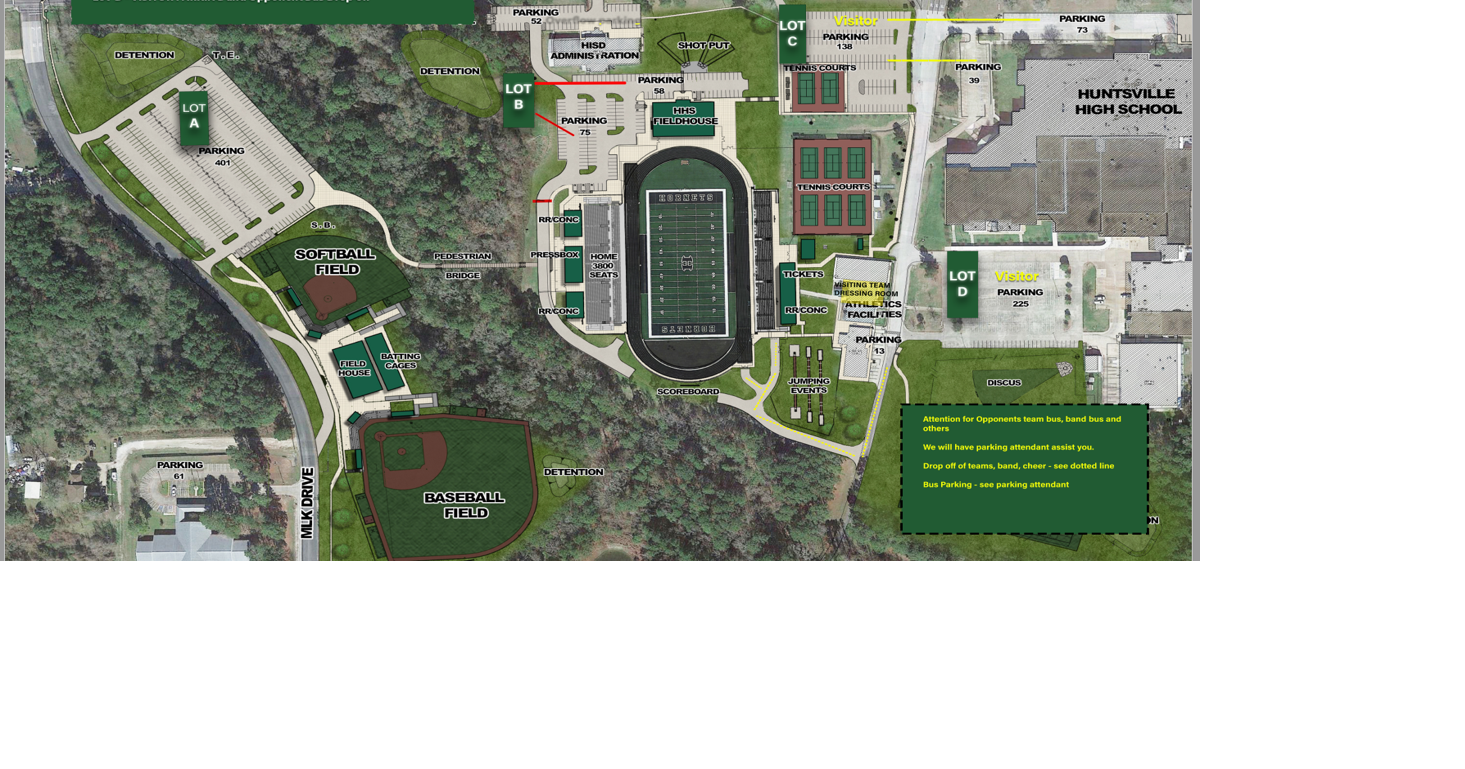 How to park at the new Huntsville ISD Stadium | Sports | itemonline.com
