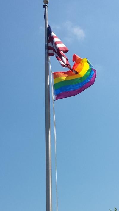 Rainbow flag flies at Lansing Town Hall | Lansing | ithaca.com