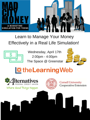 Mad City Money: A Budgeting Simulation for Teens | Community Notices ...