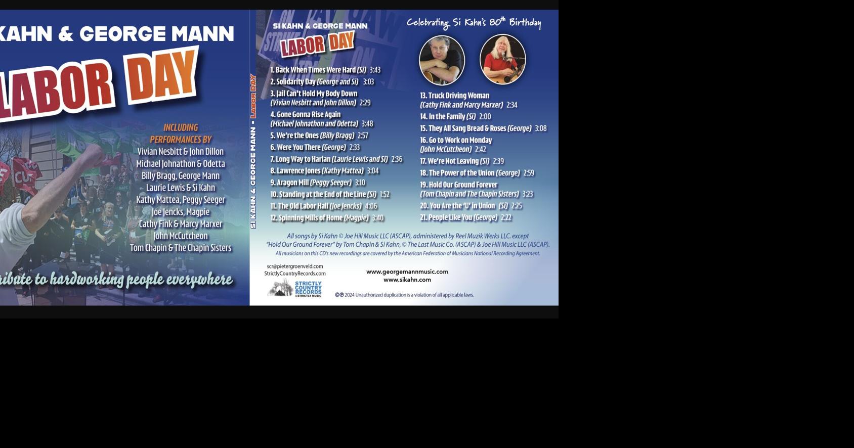 George Mann Shares Si Kahn’s Music with Us on “Labor Day” | Community ...