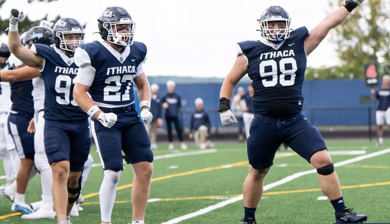 Ithaca Football Earns First Win with 38-13 Win at Curry | Sports ...