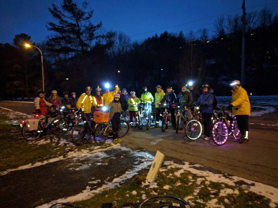 Winter Solstice Bike Ride: the shortest ride on the shortest day ...