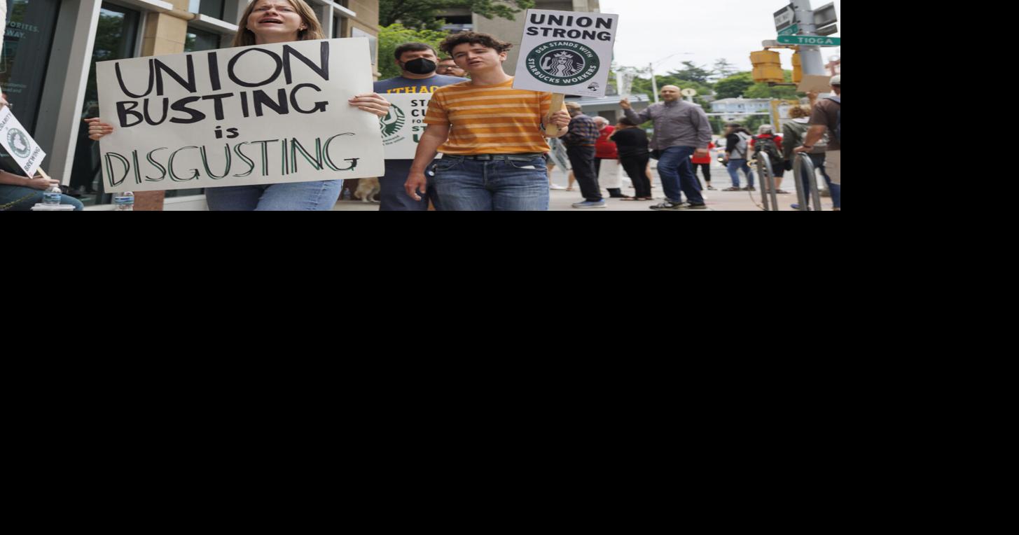 Workers Shout Union Busting as Starbucks Closes Two More Ithaca ...
