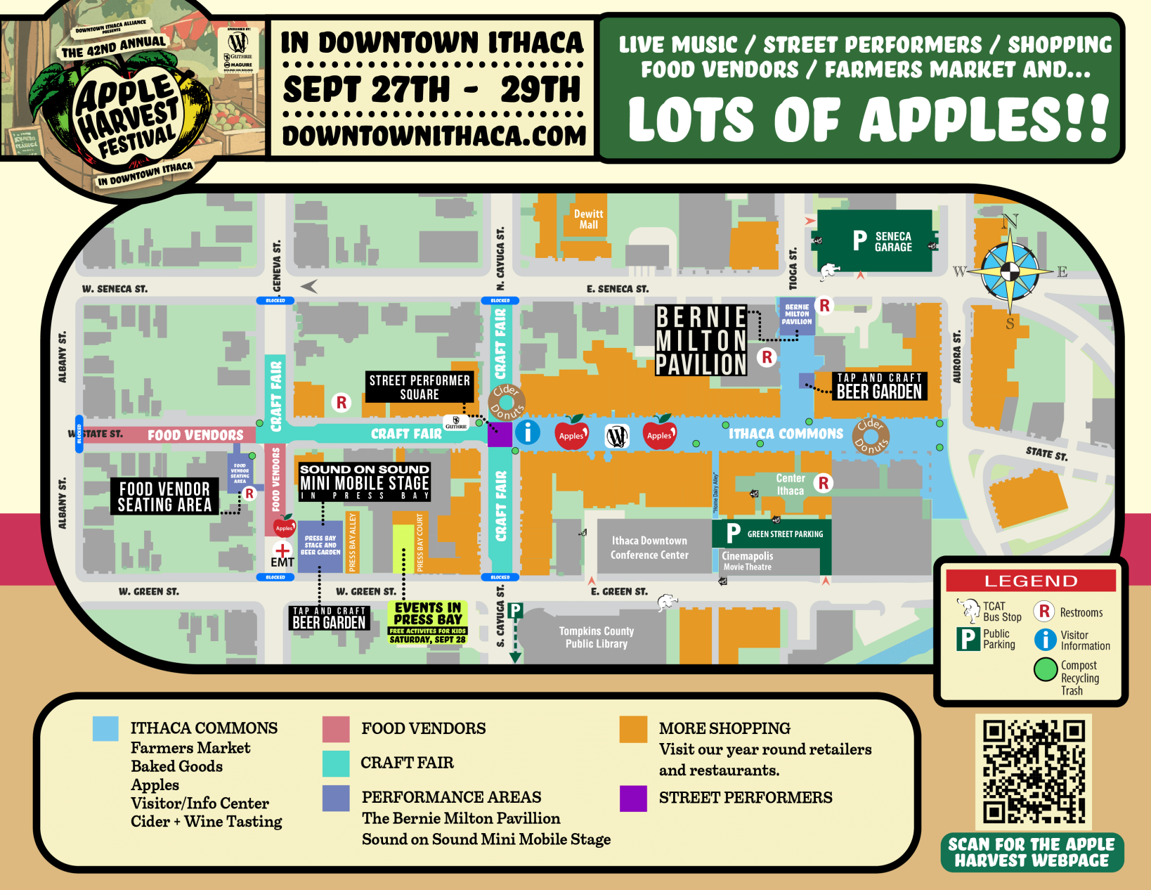Apple Fest Returns With New Layout to Enhance Visitor Experience | Special Events | ithaca.com