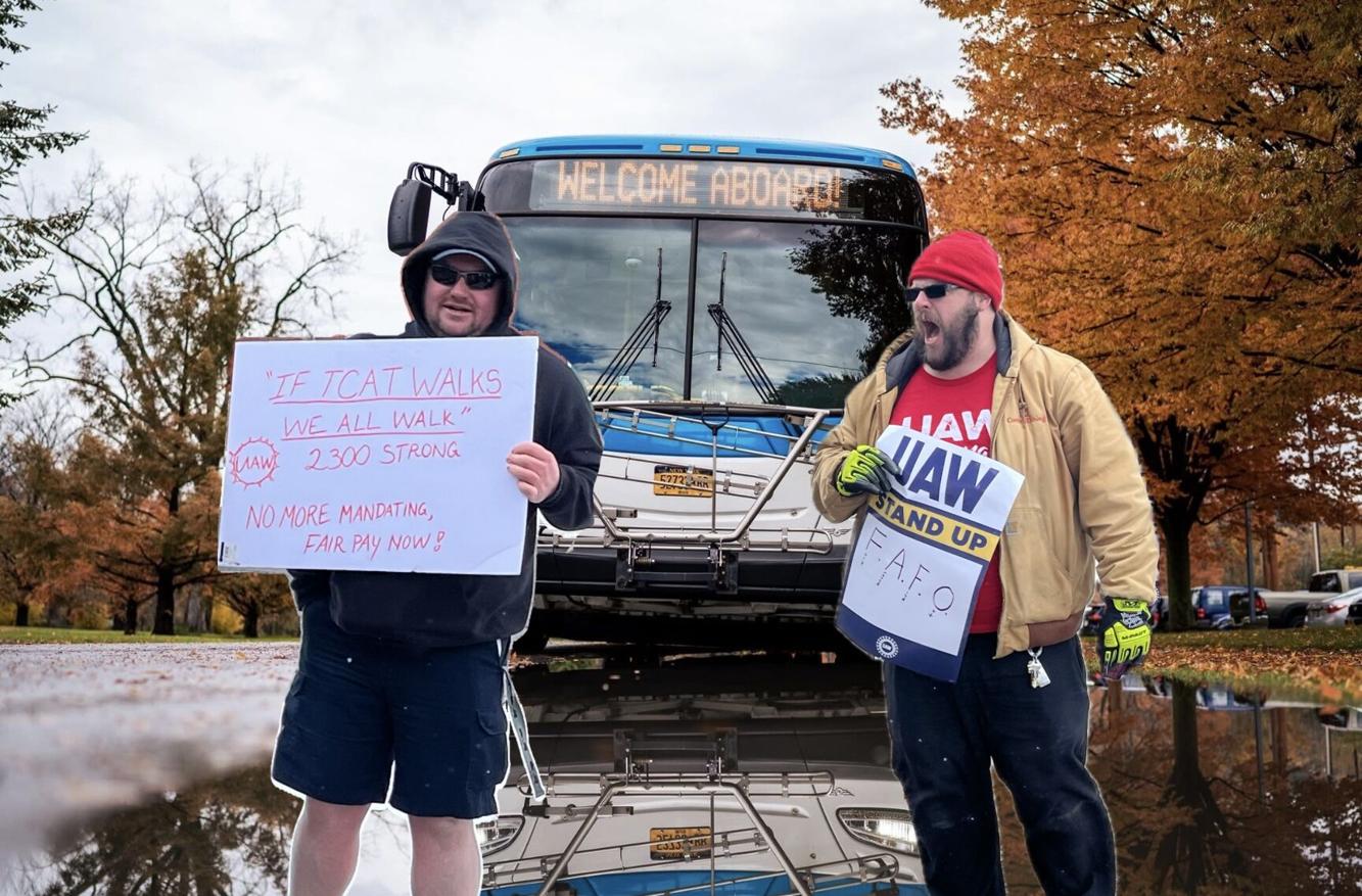 TCAT Workers Rally Amid Ongoing Contract Negotiations With Management ...