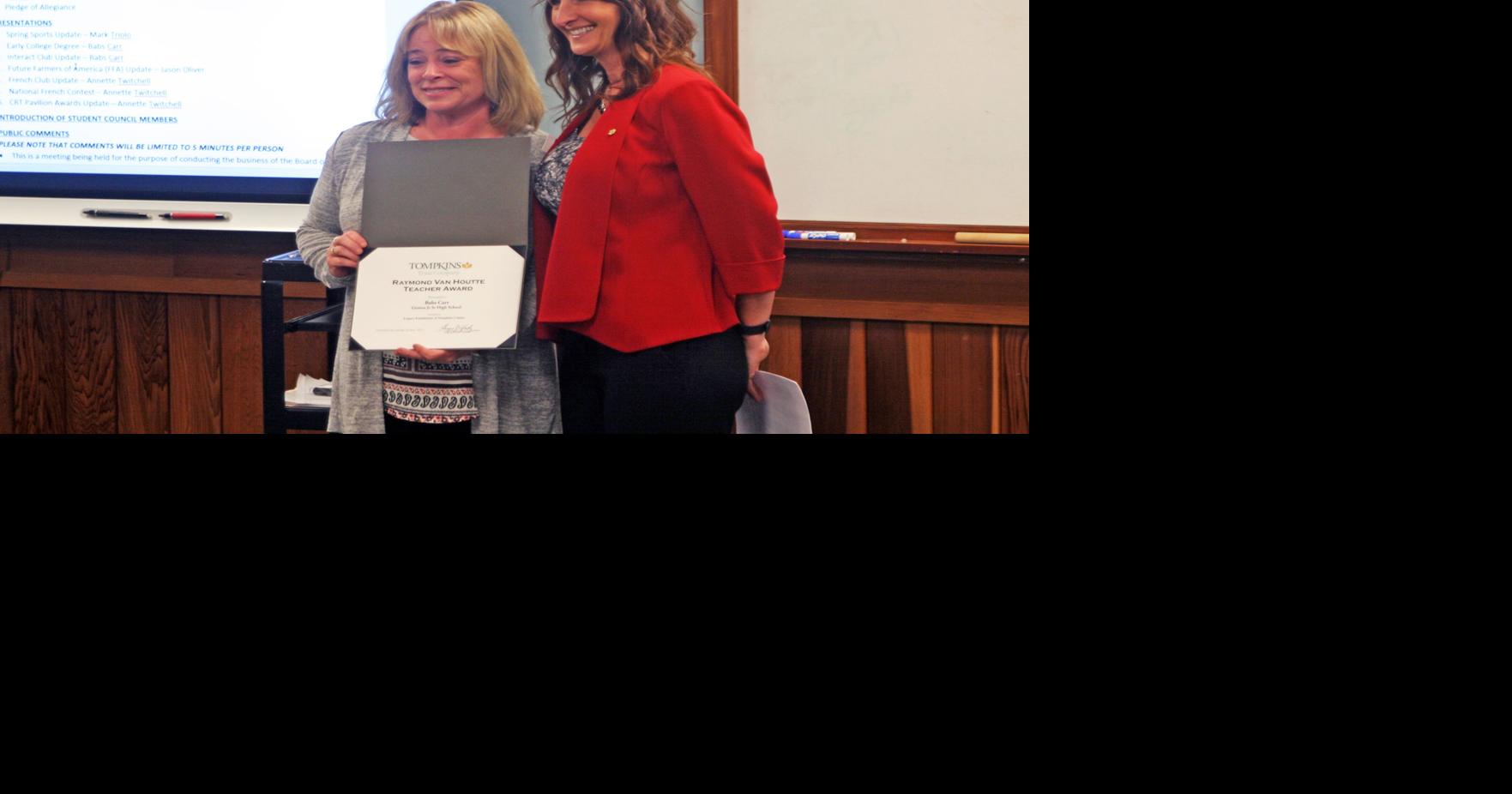 Groton teacher Babs Carr receives award | Groton | ithaca.com