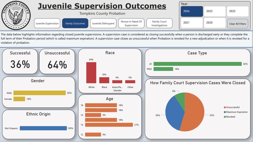 Juvenile Probation Outcomes Lag Behind Adults in Tompkins County, New ...