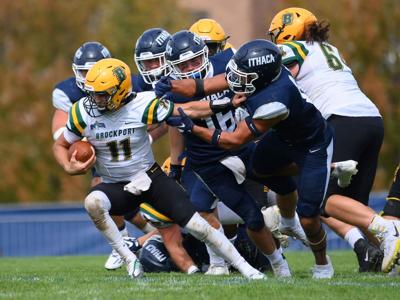 No. 16 Ithaca Football Pitches Shutout at Home Against Brockport, 24-0 ...