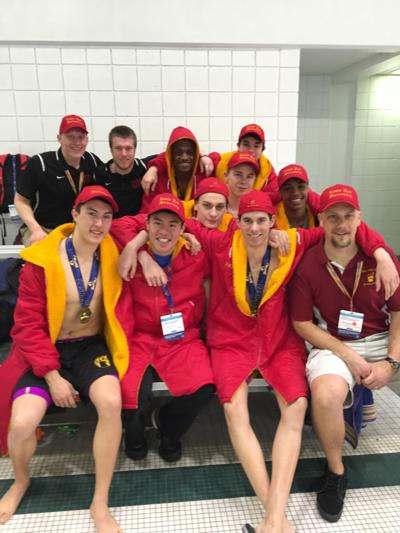 Little Red Swimmers | Steve Lawrence | ithaca.com