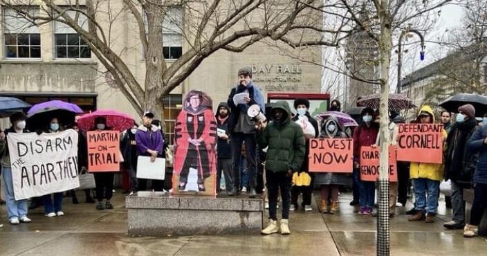 Cornell Students Arrested at Sit-In Protest Demanding Divestment from ...